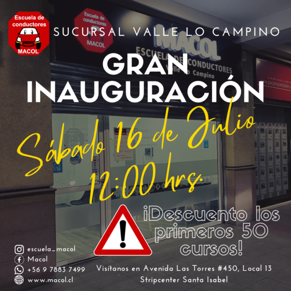Escuela de Conductores Macol